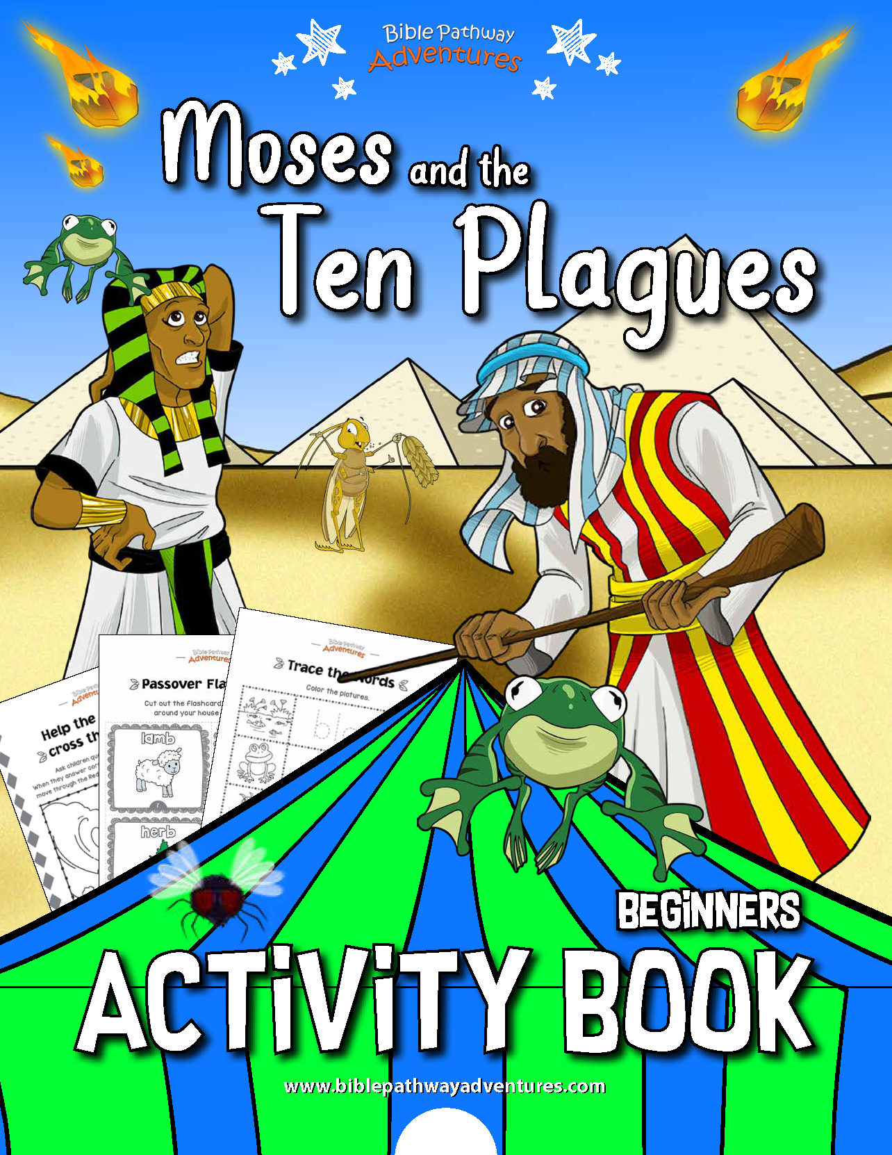 Moses and the Ten Plagues Activity Book for Beginners | Teaching Resources