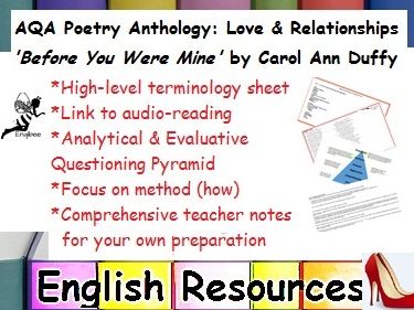Before You Were Mine by englbee | Teaching Resources