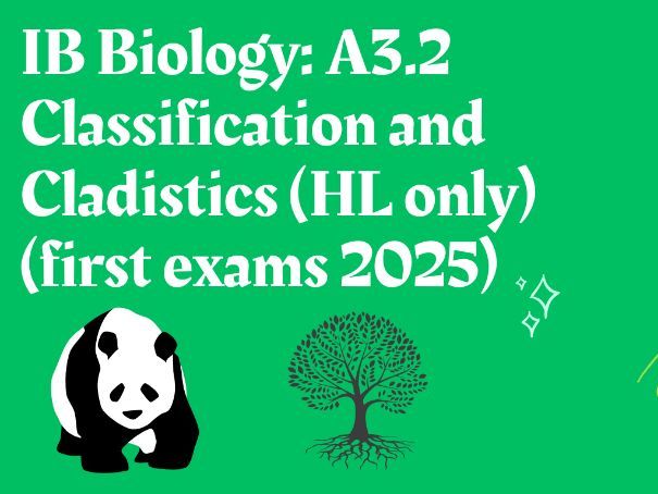 IB Biology A3: Organisms (first exams 2025) | Teaching Resources