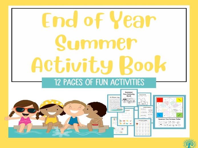 End of Year Summer Fun Activity Book | Teaching Resources