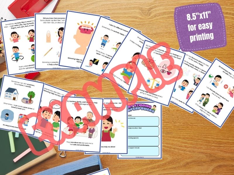 Stimming Social Story | Autism Social Story | Self-Regulation Lesson ...