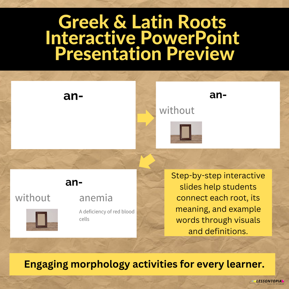 Greek and Latin Roots Vocabulary Activities | List #12 | Prefixes ...