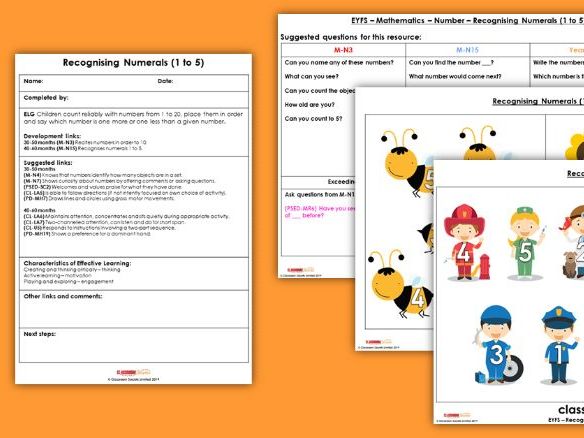 Early years maths for early years resources