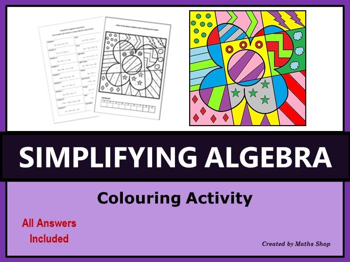 Primary simplifying expressions resources