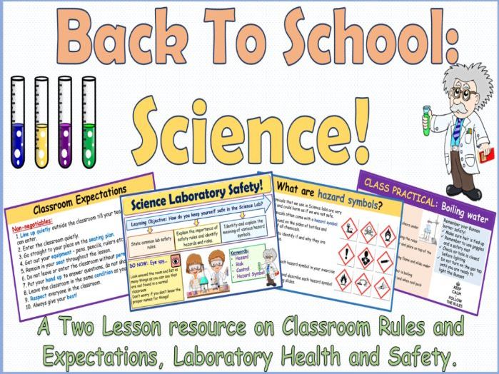 Back to School Science | Teaching Resources