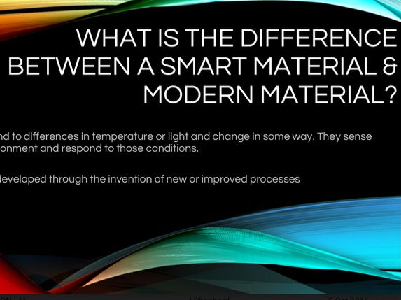 MODERN MATERIALS - AQA Year 12 Product Design Exam Preparation ...