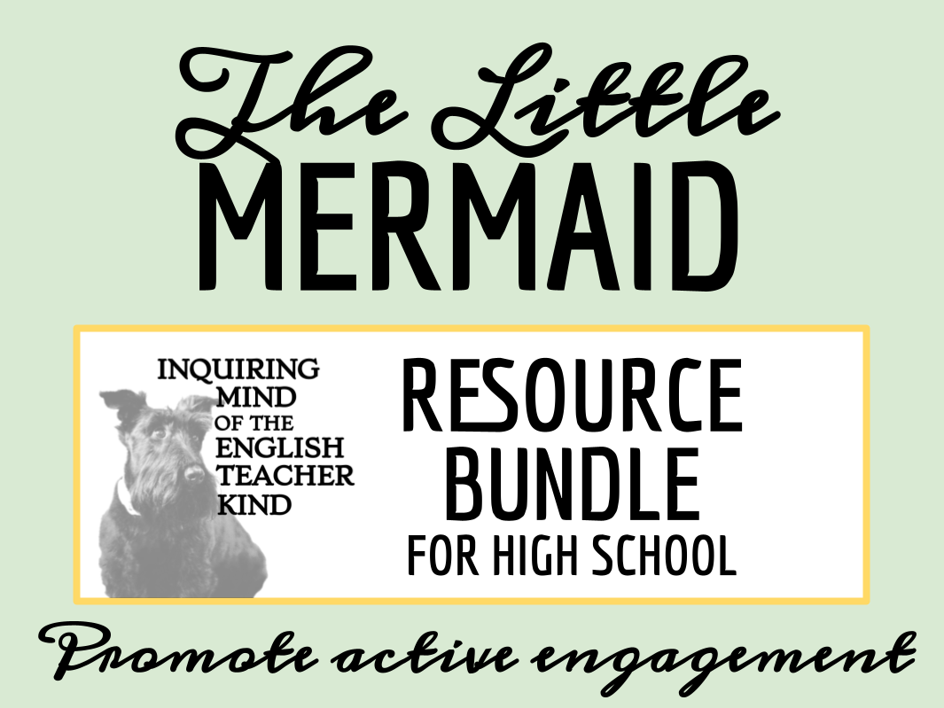 “The Little Mermaid” Quiz and Close Reading Activities Bundle ...