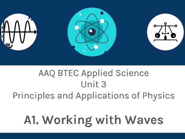 AAQ L3 BTEC Applied Science A1 Working with Waves | Teaching Resources