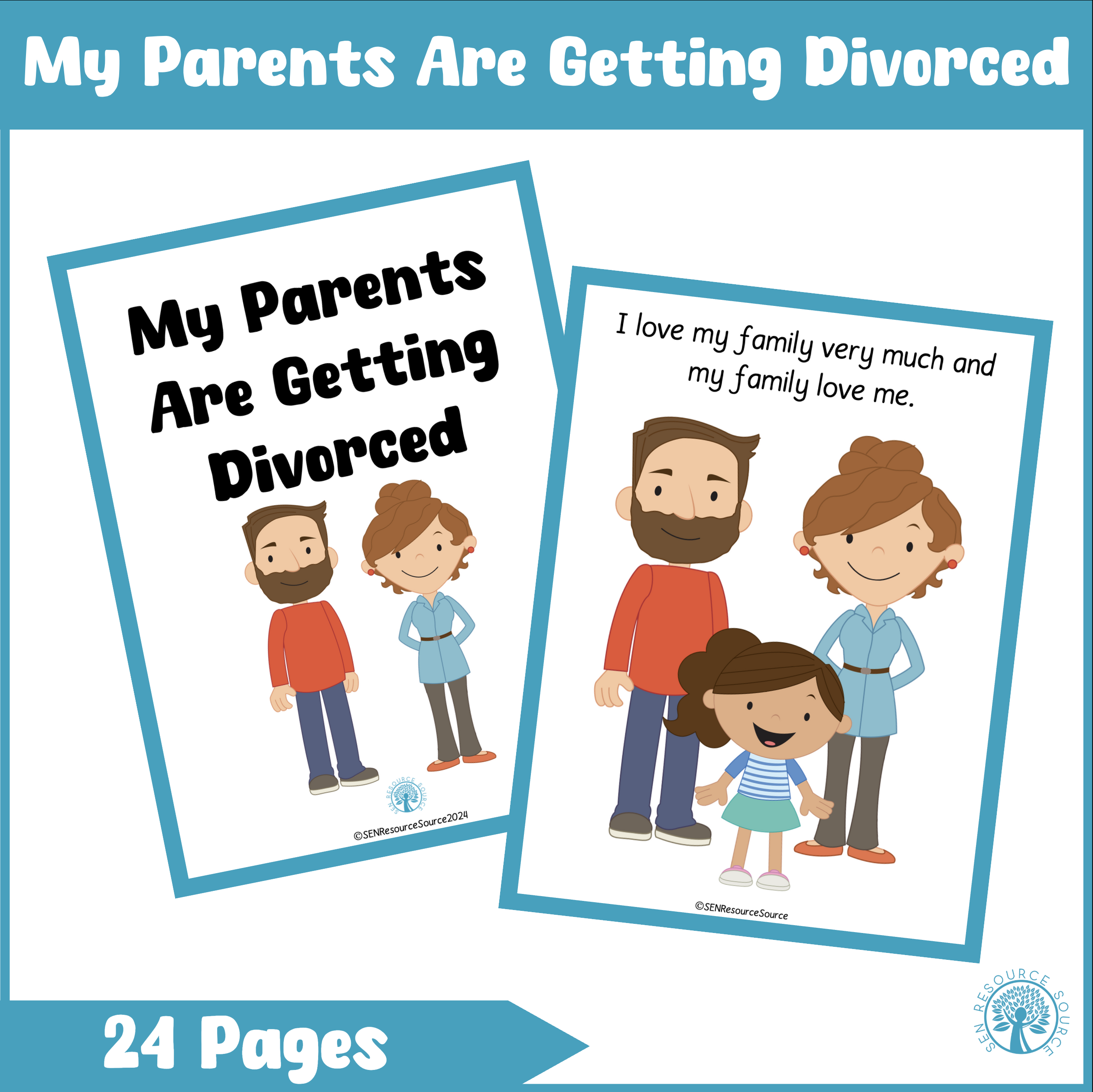 My Parents Are Getting Divorced Social Story | Teaching Resources