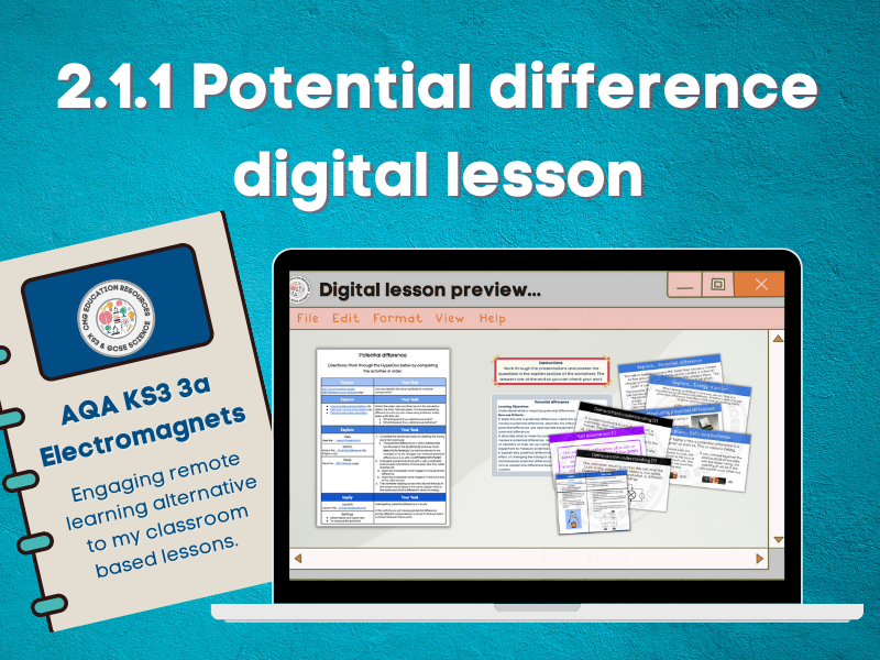 Activate 1 Electricity Distance learning | Teaching Resources