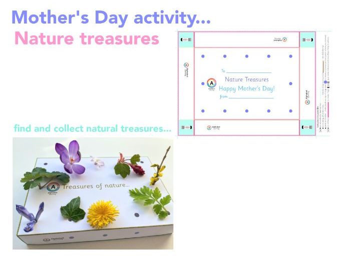 Mother's Day Nature Activity - collect nature treasures | Teaching ...