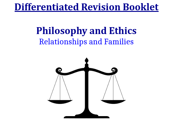 Edexcel GCSE RS Relationships & Family Revision | Teaching Resources