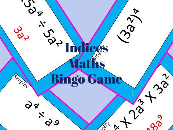 10 GCSE Foundation Algebra Maths Bingo Games Activity | Teaching Resources
