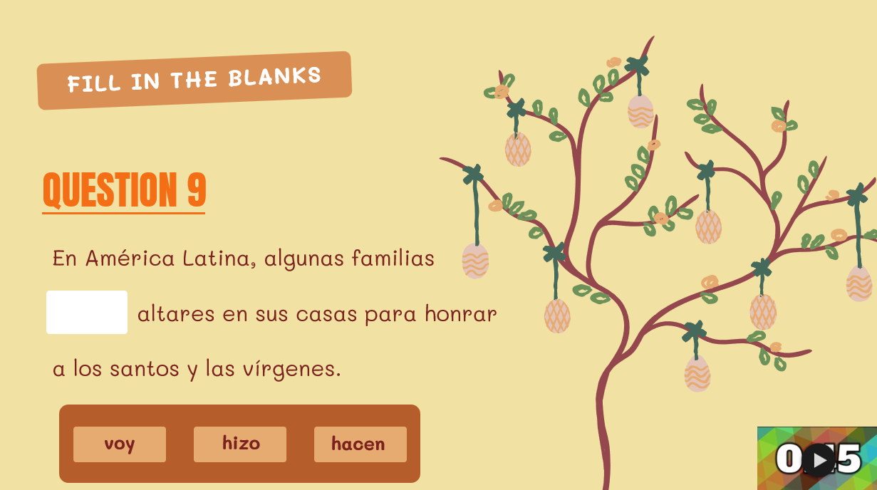 Semana Santa / La Pascua Quiz | Teaching Resources