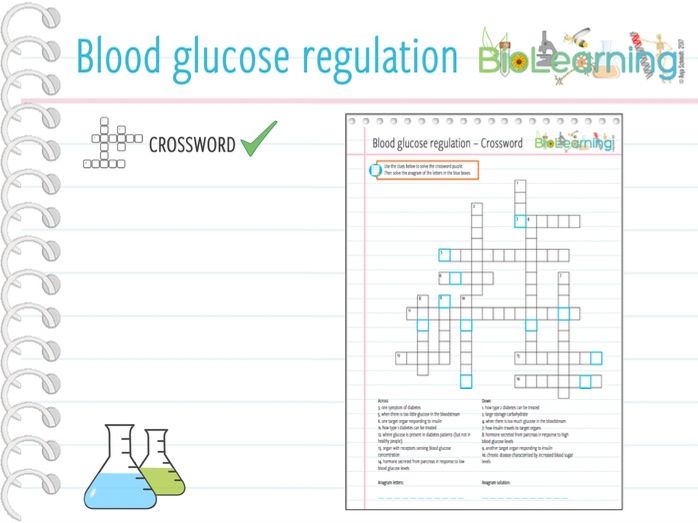 Blood glucose regulation - 3x Activities and Games (KS4) | Teaching ...