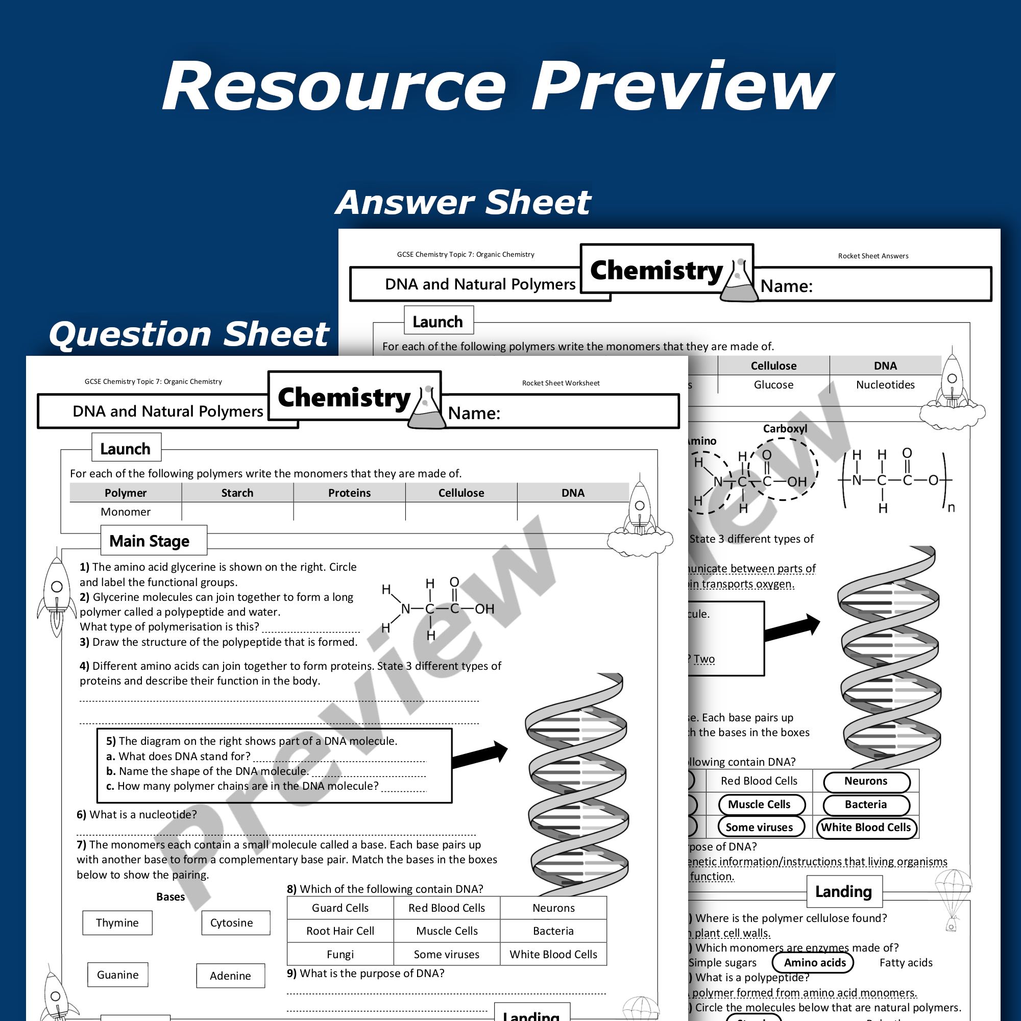 80 Homework Sheets Ultra Bundle GCSE Chemistry (AQA) | Teaching Resources