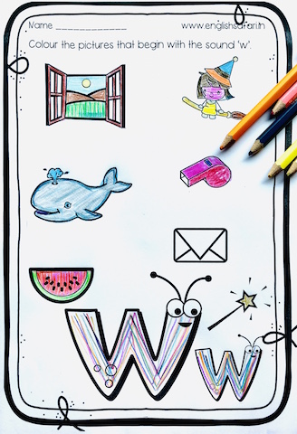 Beginning sound colouring worksheets a-z pack (sample) | Teaching Resources