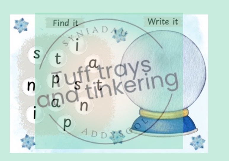 SATPIN read write draw find phonics activity mat ks1 ps foundation ...