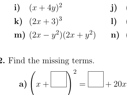 Perfect squares, perfect cubes and difference of two squares Bundle ...