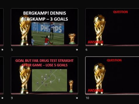 Ignite Learning! Editable World Cup PE Plenary Quiz Template | Teaching ...