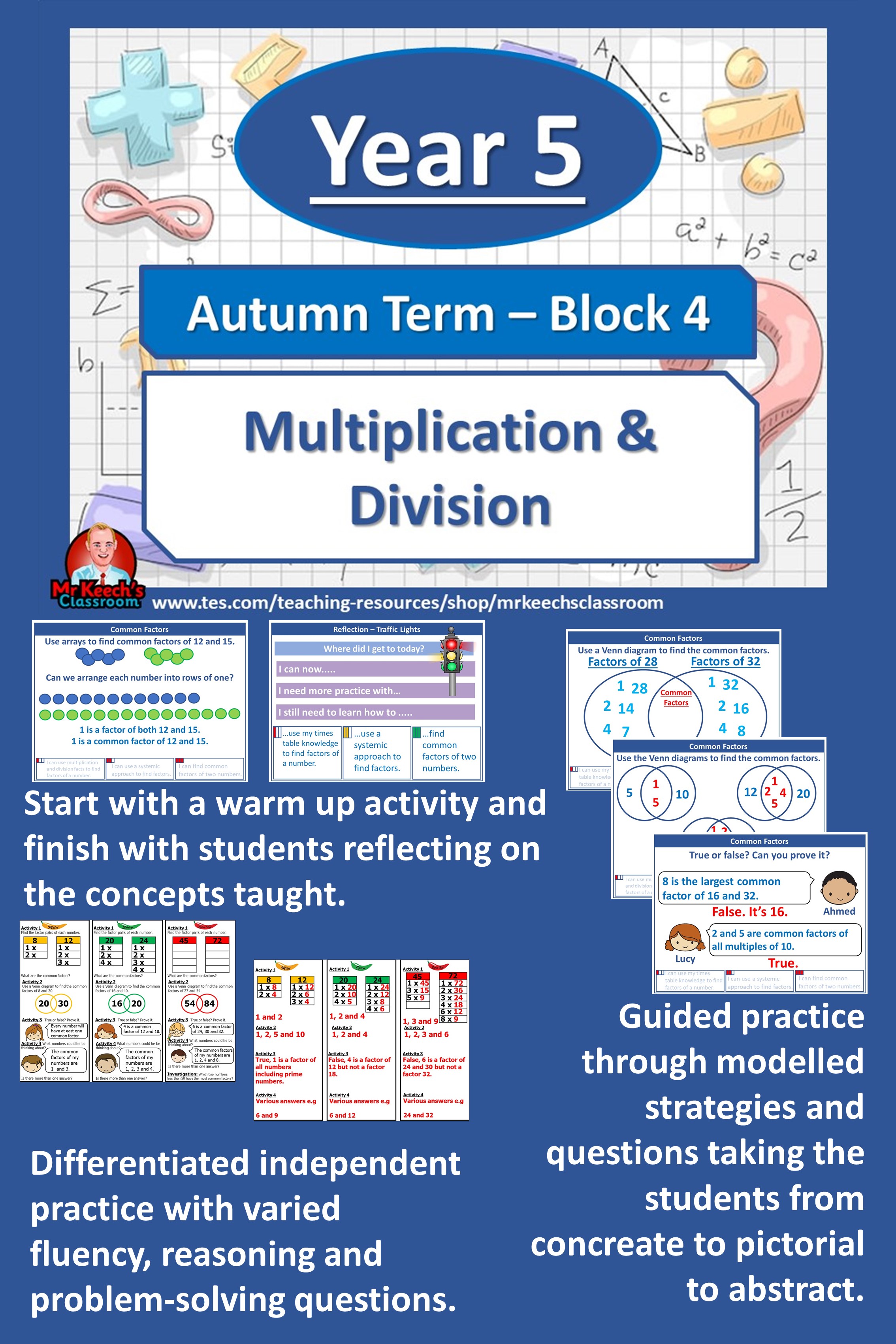 Year 5 - Multiplication and Division - Autumn Block 4 - White Rose ...