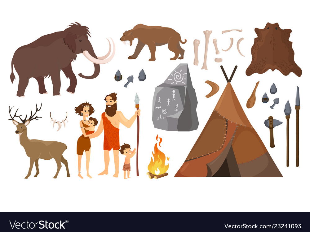 Primary stone age to iron age resources