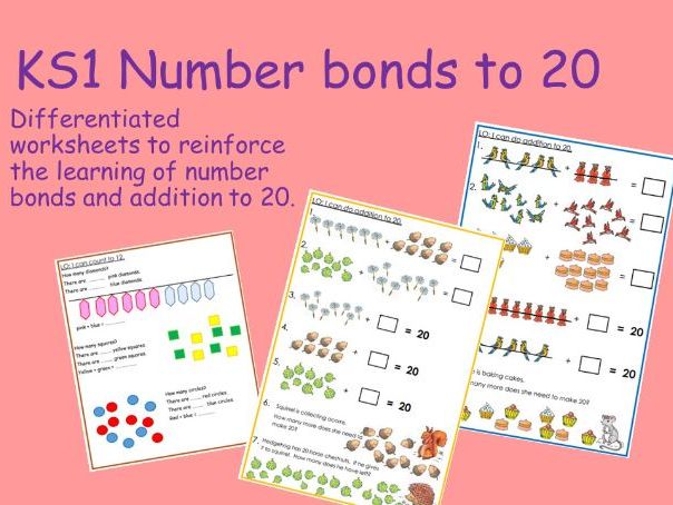 Number Bonds To 20 Teaching Resources