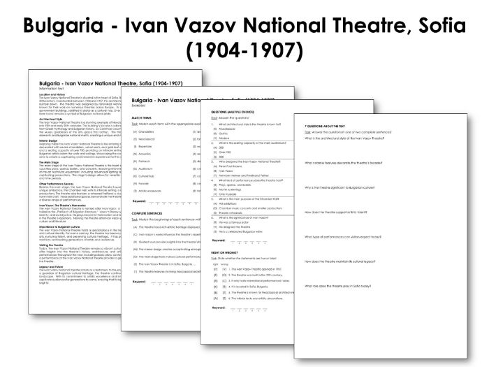 Bulgaria - Ivan Vazov National Theatre, Sofia (1904-1907) | Teaching Resources