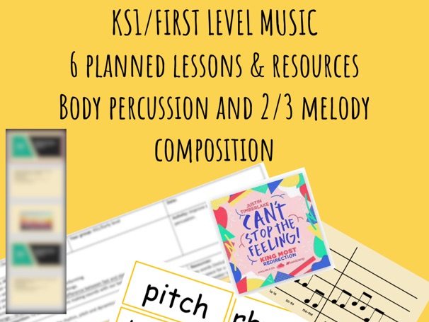 KS1 Music Composing Body Percussion | Teaching Resources