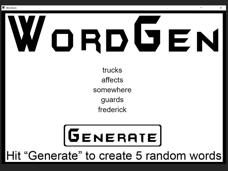 Random Word Generator Picks From 10000 Words Teaching Resources