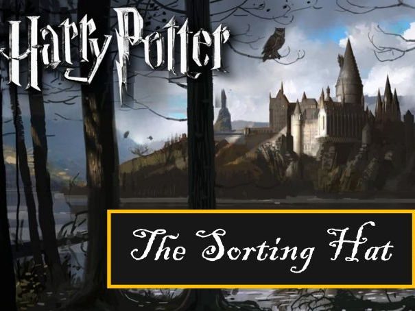 Harry Potter Sorting Hat (Not A Random House Generator) by Oliverl18 ...