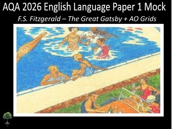 One AQA 2026 GCSE English Language Paper 1 Mock | AO Grids - (Gat ...