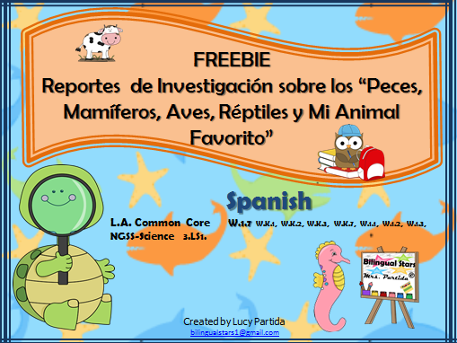 Bilingual Stars Mrs. Partida's Shop - Teaching Resources - TES