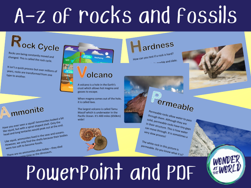 Rocks and fossils bundle KS2 | Teaching Resources
