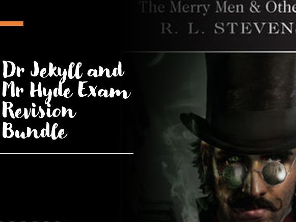 EDEXCEL English Literature Dr Jekyll and Mr Hyde Revision Bundle ...