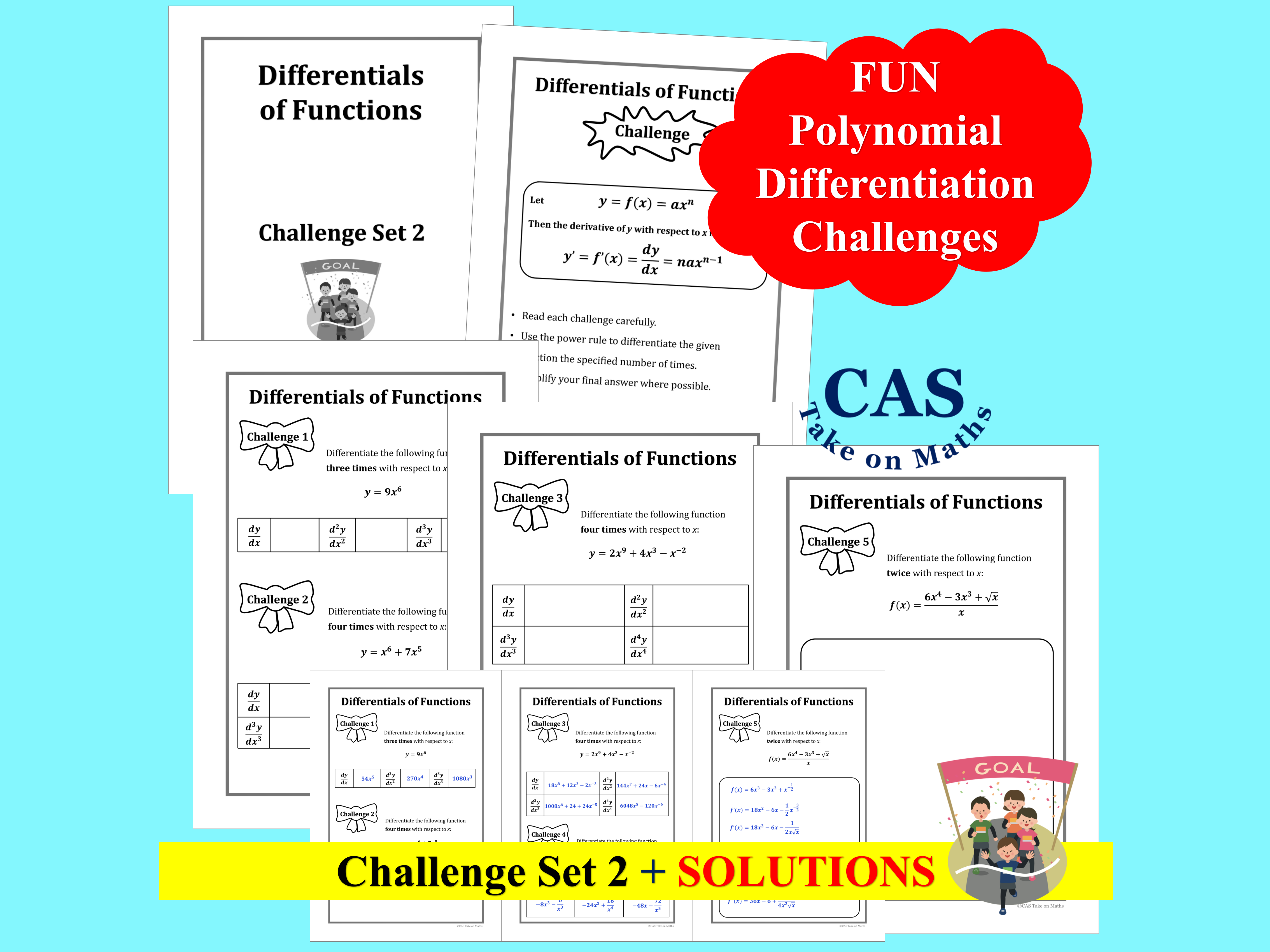 Grade 11–12 HSC Power Rule Differentiation Challenges – Senior Maths ...