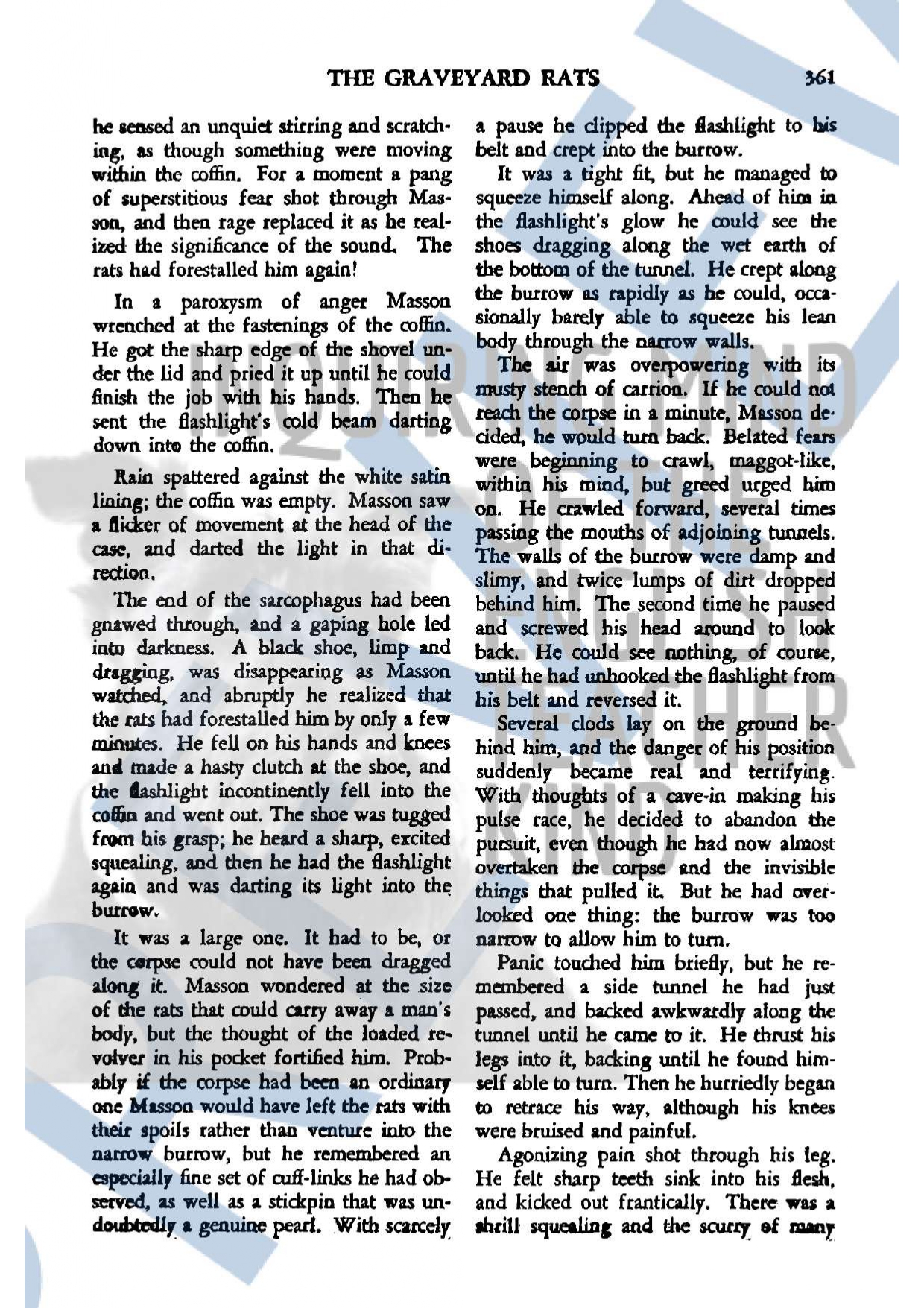 "The Graveyard Rats" by Henry Kuttner Quiz and Answer Key | Halloween ...