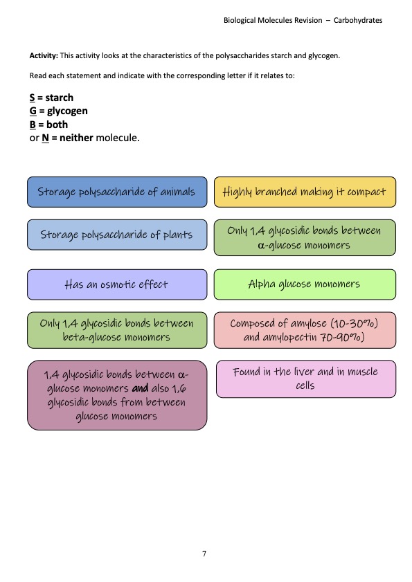 Biological Molecules Carbohydrates Monosaccharides, Disaccharides ...