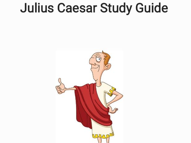 Julius Caesar Study Guide | Teaching Resources