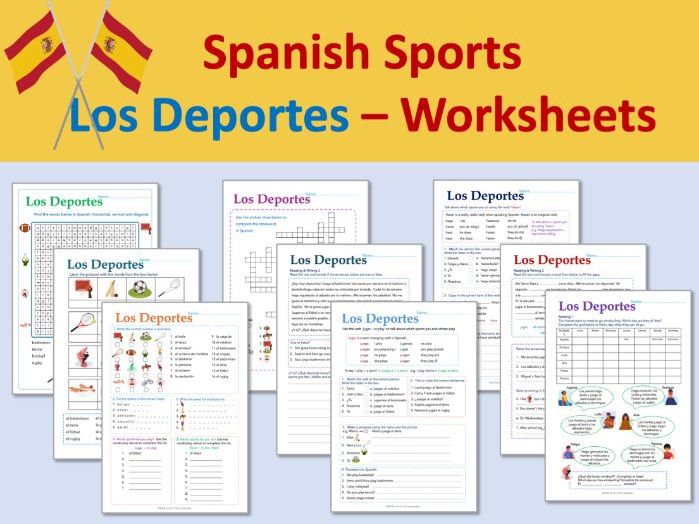Spanish Sports - Los Deportes | Teaching Resources