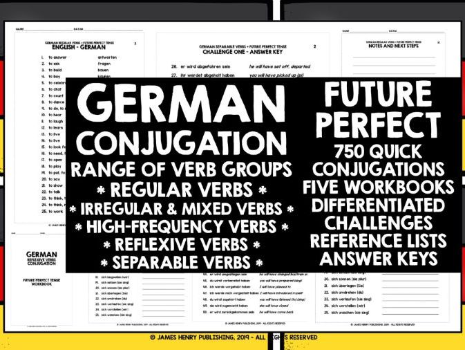 Exercise Present Perfect Tense German