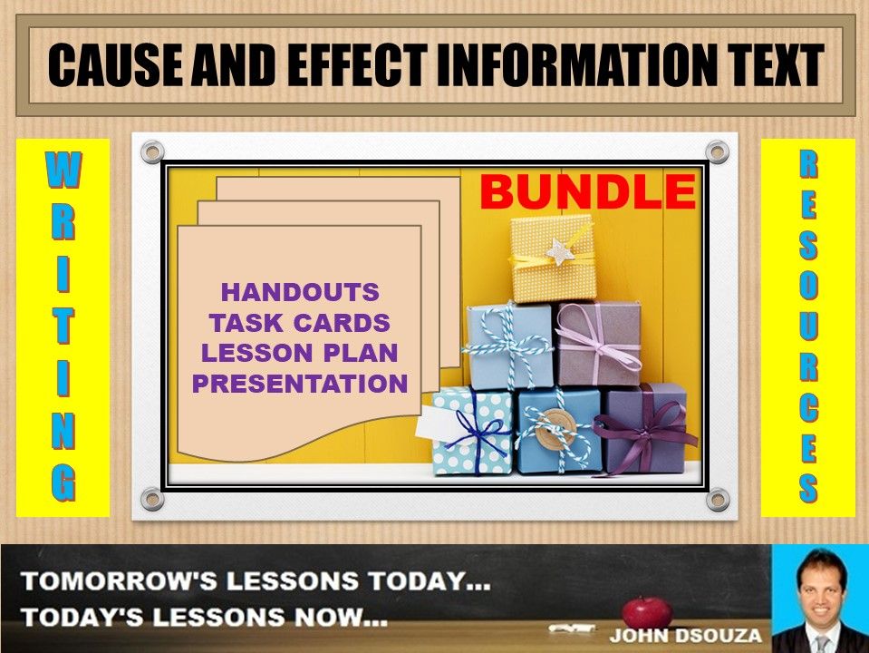 CAUSE AND EFFECT INFORMATION TEXT BUNDLE | Teaching Resources