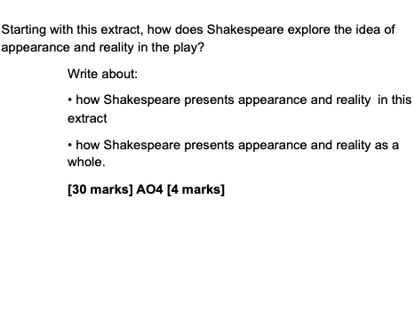 Macbeth Grade 8/9 Model answer (GCSE 9-1) | Teaching Resources
