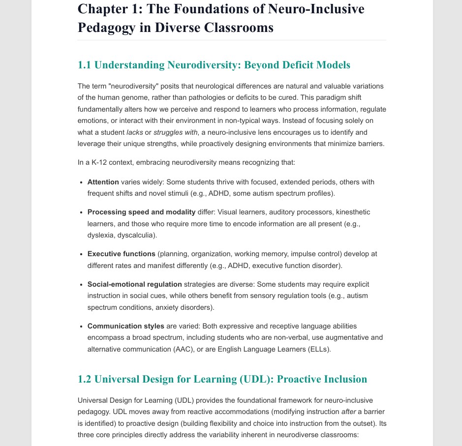 Powered Neuro-Inclusive Micro-Learning Strategy Cards for Diverse ...