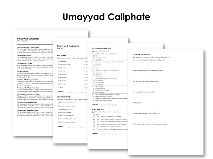 Ancient Resource Ancient Islamic Arabic Umayyad And