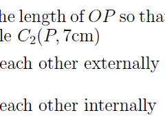 Relative position of two lines or Circles Bundle | Teaching Resources