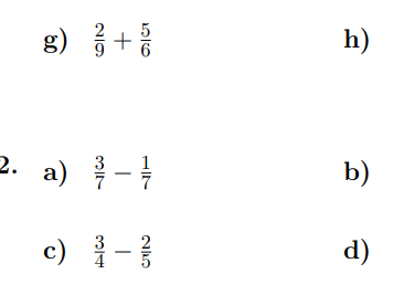 Operations between fractions worksheet (with solutions) | Teaching ...