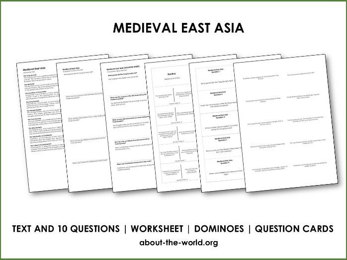 Medieval East Asia | Teaching Resources