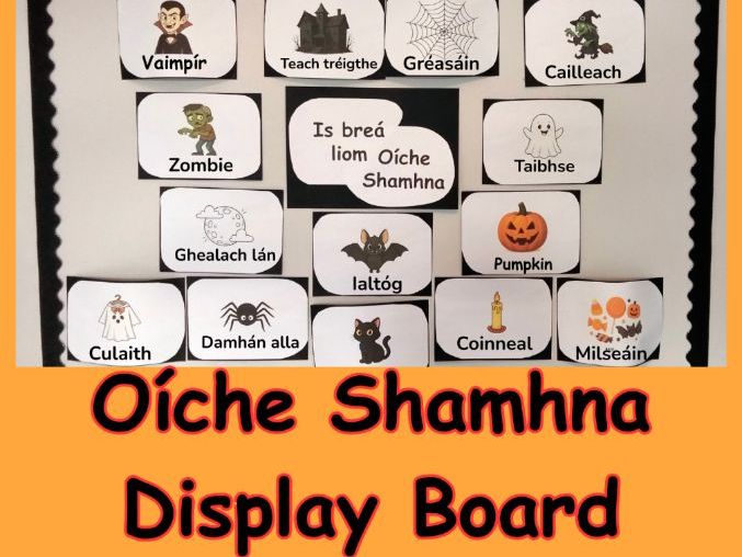 Halloween Display Oíche Shamhna | Teaching Resources