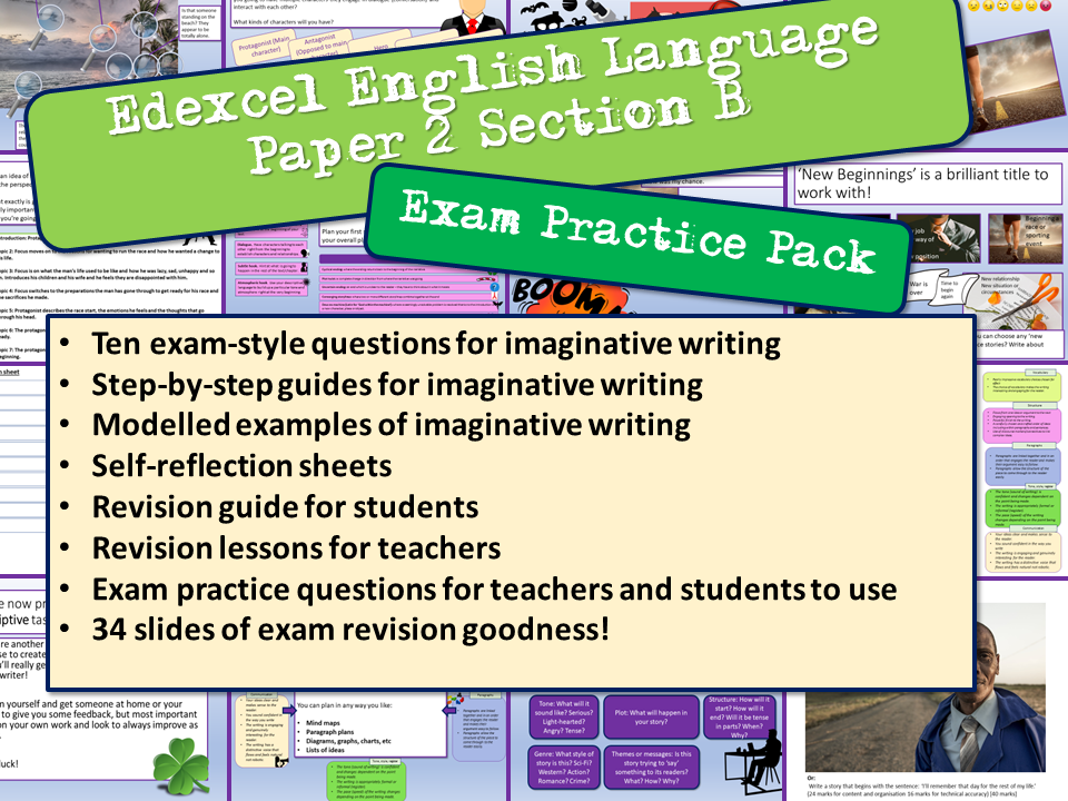 Edexcel 2 0 Imaginative Writing Teaching Resources
